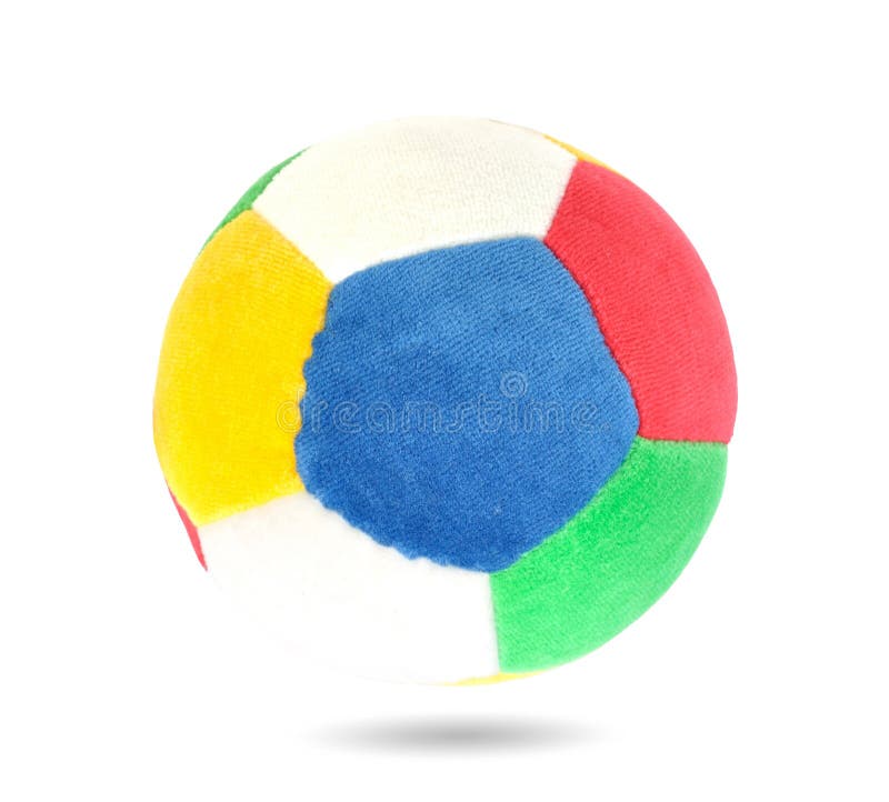 Colorful ball toy stock image. Image of filled, isolated - 13598101