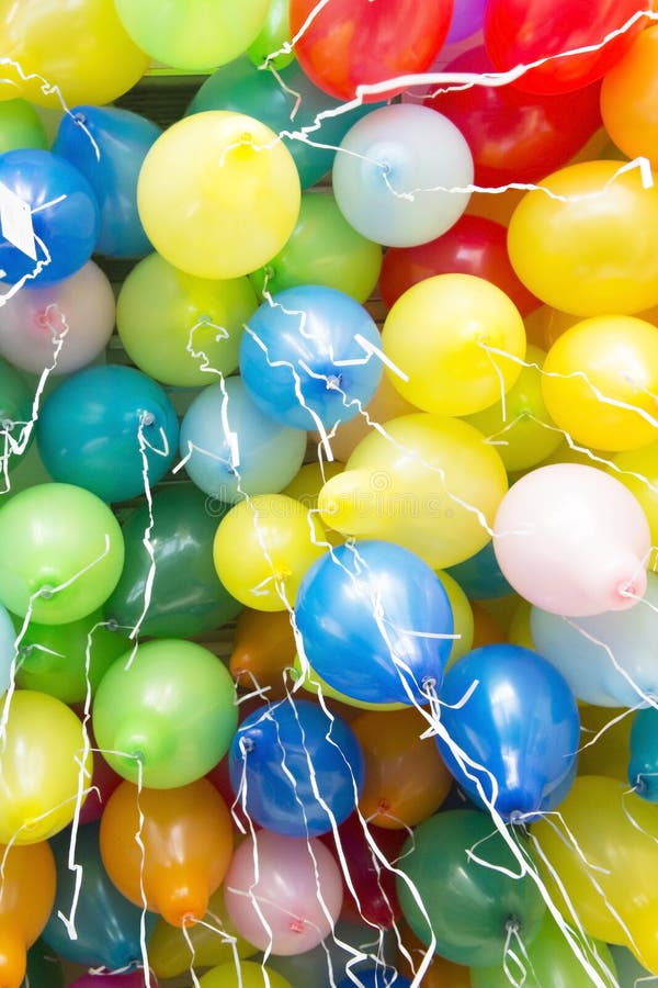 Colorful balloons stock photo. Image of festival, balloon - 29508764