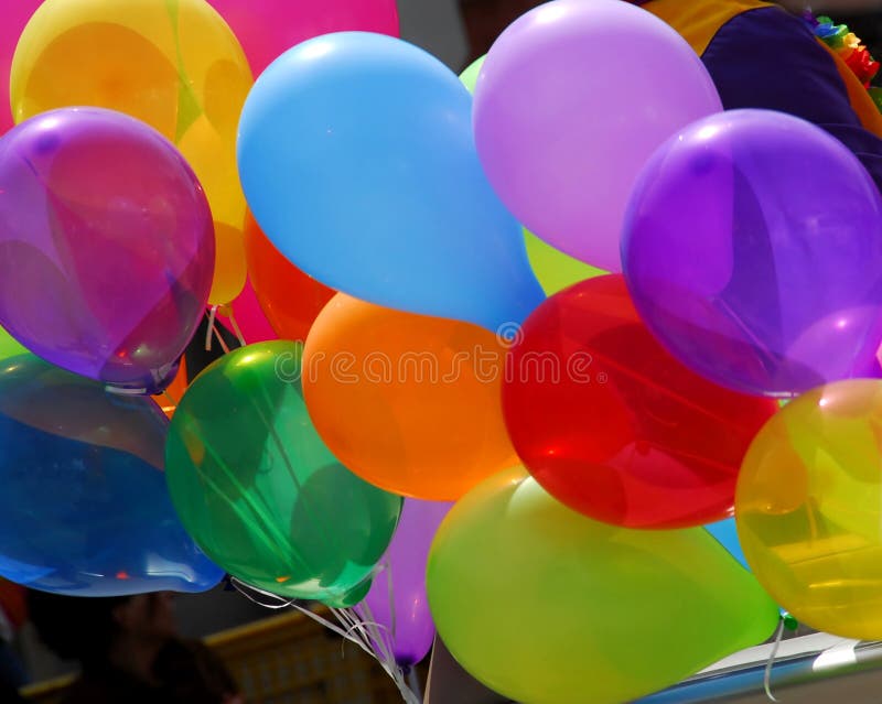 Colorful balloons stock photo. Image of joyful, color, multicolored ...