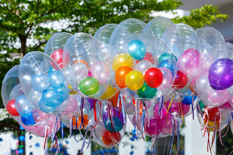 Colorful Balloons, Balloons Stock Photo - Image of happy, festival ...