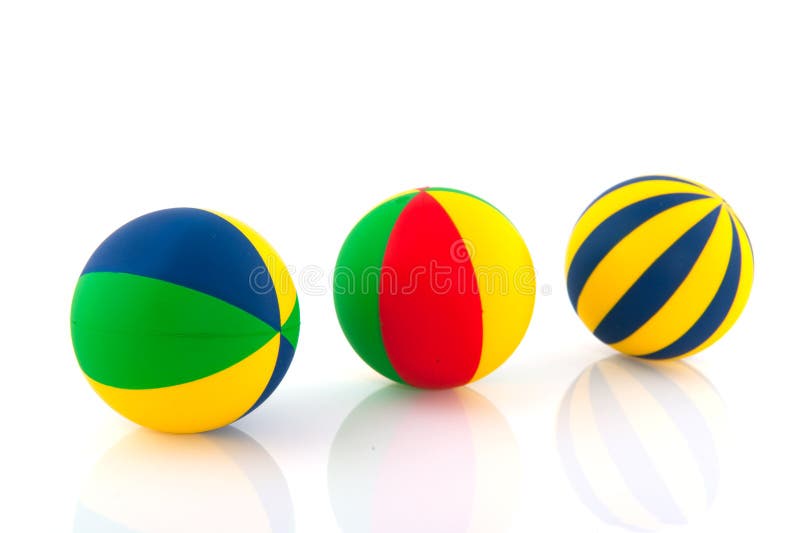Colorful balls stock photo. Image of circus, sports, juggling - 10562870