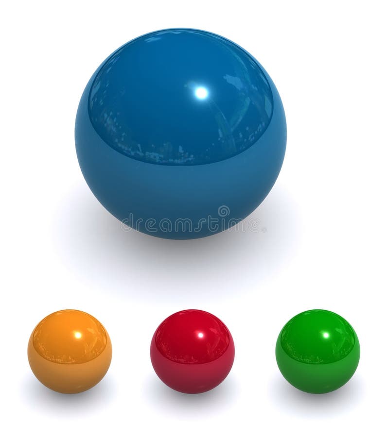 Colorful Balls stock vector. Illustration of ball, celebration - 3800832