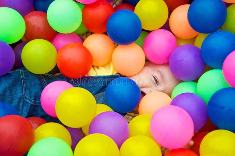 Colorful balls stock photo. Image of adorable, lying - 14255032