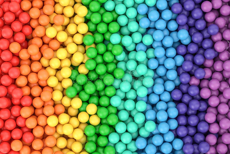 Colorful Balls Background. Abstract Background with Colorful Gradient ...