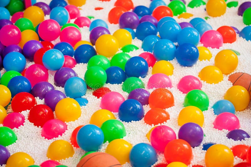 Colorful Balls Background. stock photo. Image of decor - 45258858