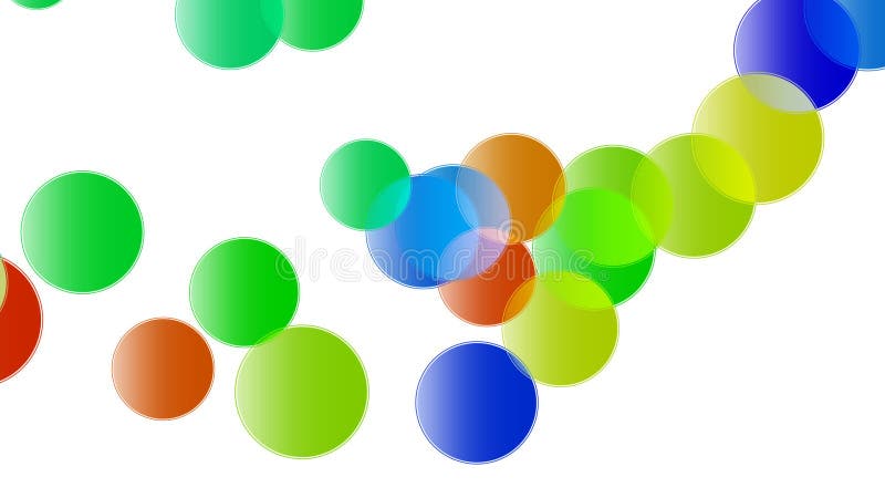 Colorful Balls Bouncing from the Ground - Seamless Loop Animation Stock ...