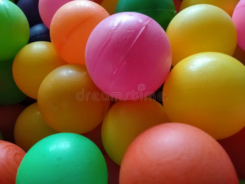 The Colorful Balls Look Like Candy Canes Stock Image - Image of food ...