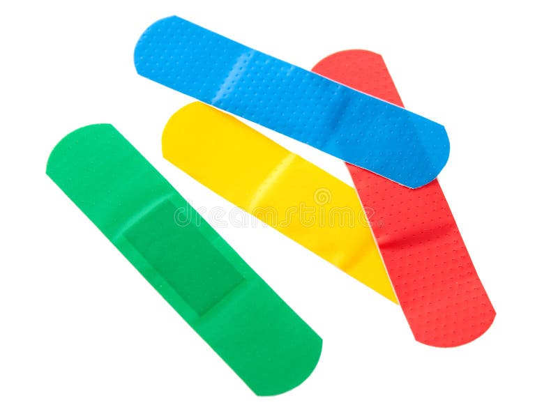 Band Aids stock photo. Image of band, kids, children, blue - 524510