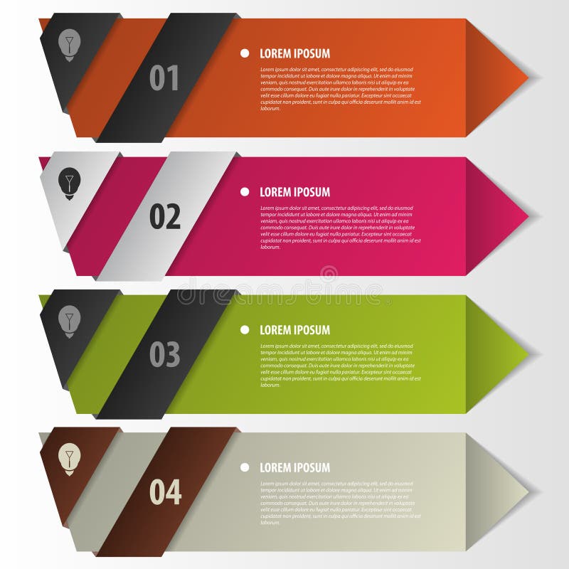 Colorful Banners Template for Presentation. Vector Stock Vector ...