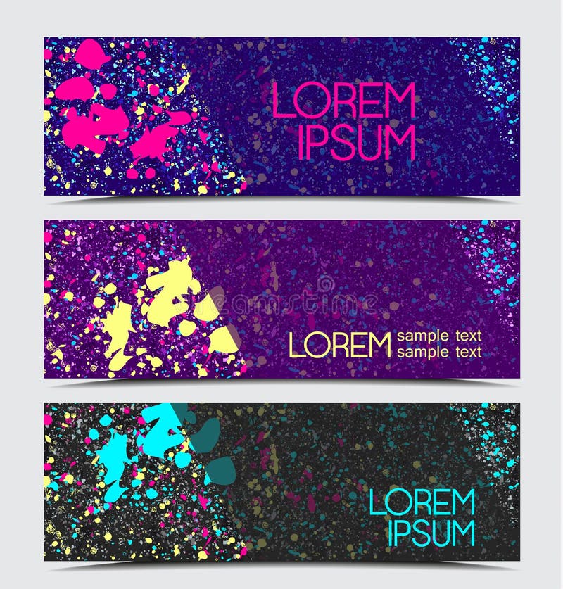 Funky Website Banners Stock Illustrations – 212 Funky Website Banners ...