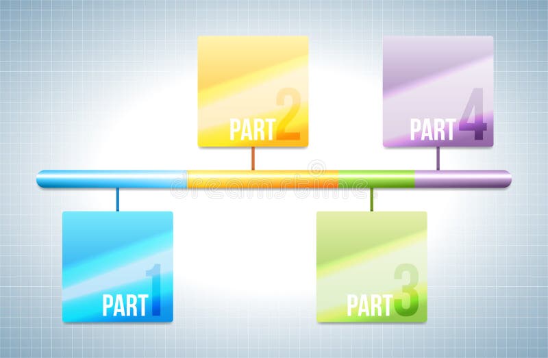 Colorful Bar Design Element Stock Vector - Illustration of colorful ...