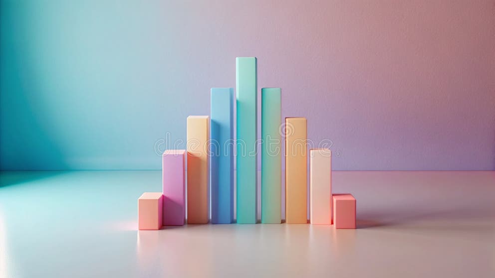 Colorful Bar Graph Chart a Minimalist Data Visualization for Effective ...