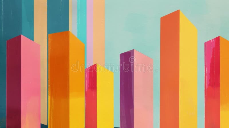 A Colorful Bar Graph Representing the Increase in Customer Satisfaction ... A Colorful Bar Graph Representing the Increase in Customer Satisfaction ...