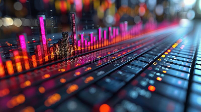 Colorful Bars on Wall stock image. Image of vertical - 322664143