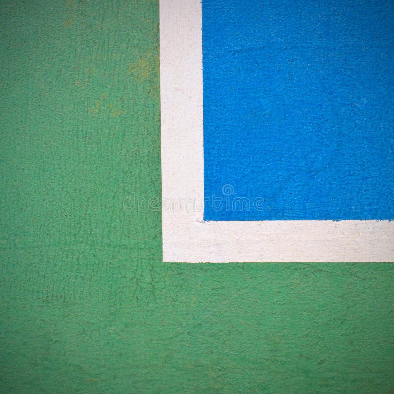 Colorful of Basketball Field Stock Photo - Image of recreation ...