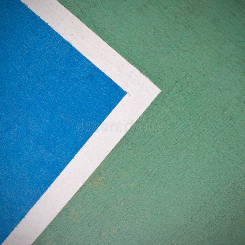 Colorful of Basketball Field Stock Image - Image of center, athletic ...