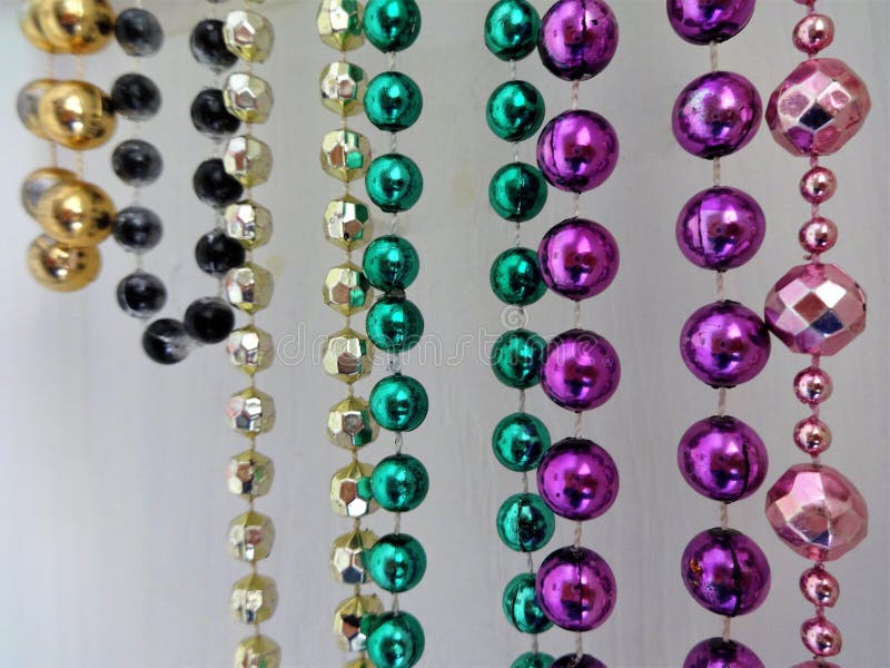 Colorful bead necklaces stock photo. Image of green, gold - 90689166
