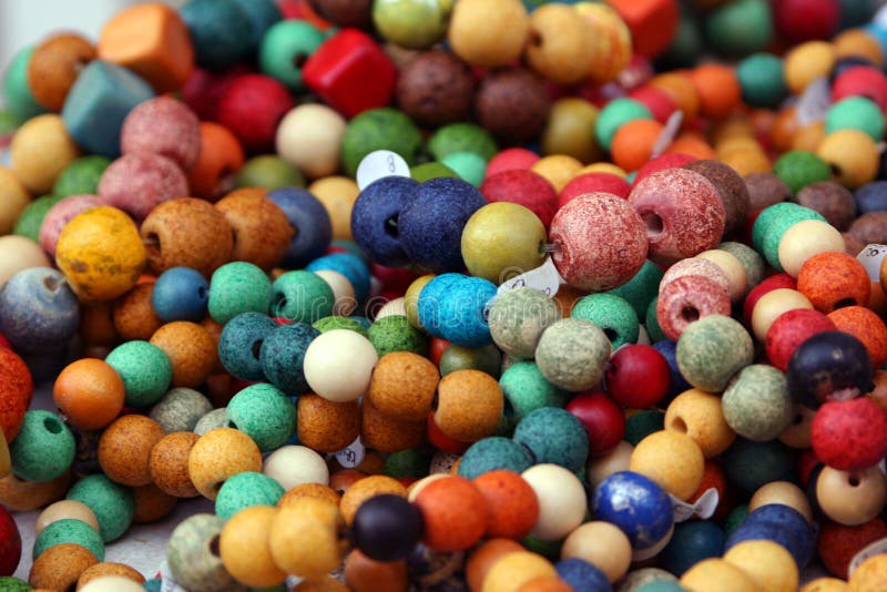 Colorful beads stock image. Image of shop, price, circle - 3334997