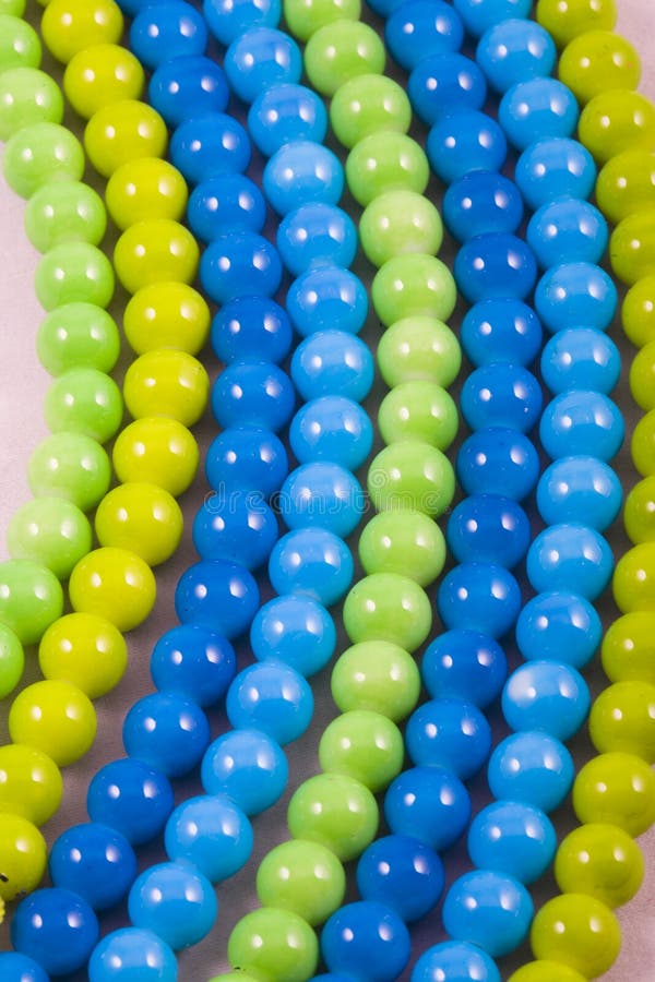 Colorful beads stock photo. Image of handicraft, clothing - 7079158