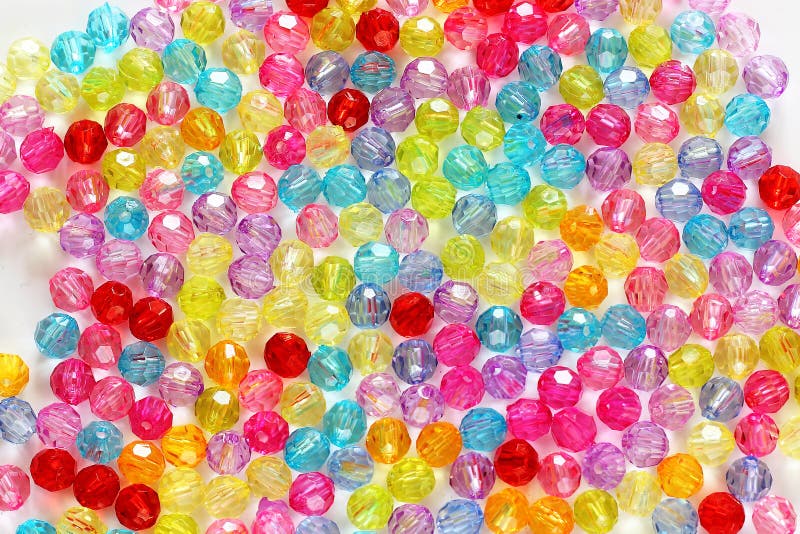 Colorful Beads for Background Stock Image - Image of beading, circle ...