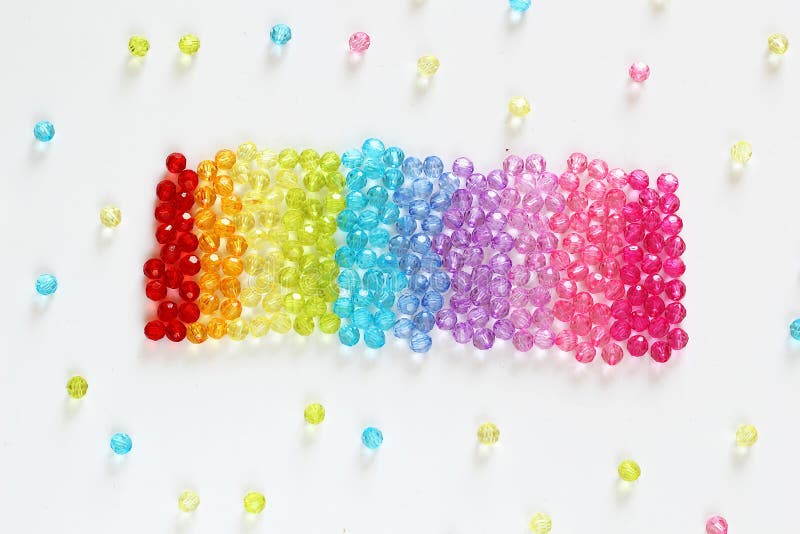 Colorful Beads for Background Stock Image - Image of color, necklace ...