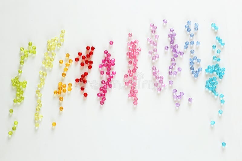 Colorful Beads for Background Stock Photo - Image of fashion, beautiful ...