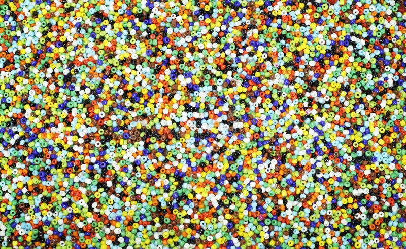 Colorful Beads for Background and Texture Stock Photo - Image of ...