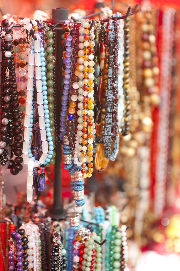 Colorful beads collection stock image. Image of pattern - 25239067