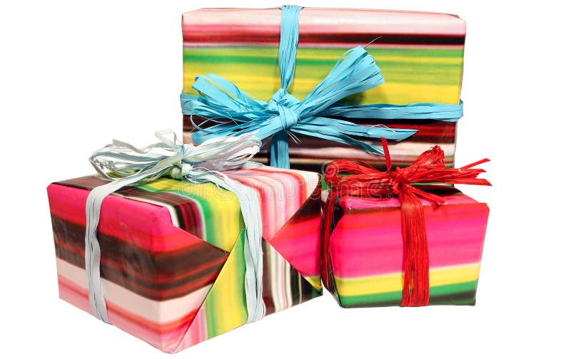 Colorful beautiful gifts stock image. Image of gold, lath - 17005871