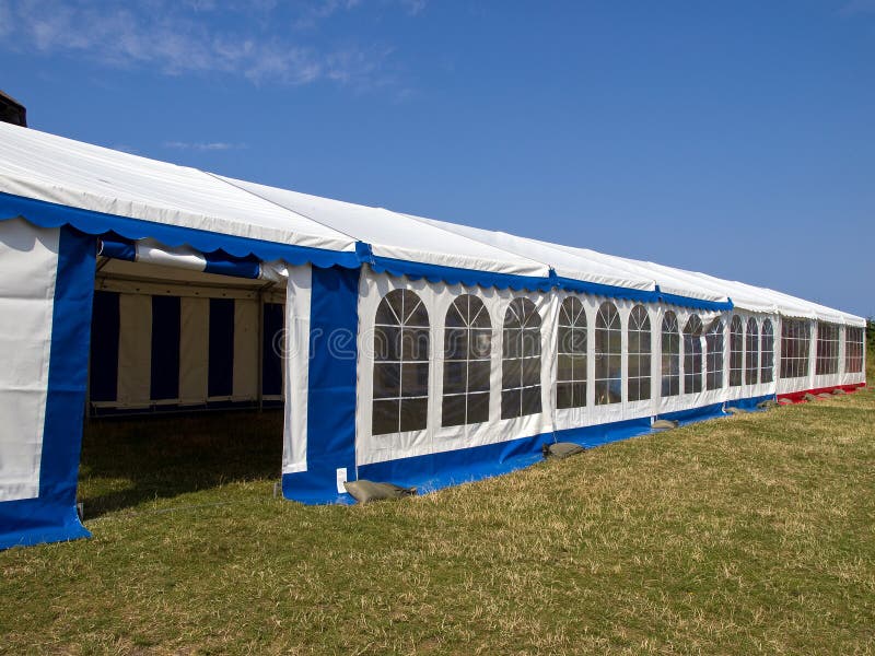 Large Party Tent stock photo. Image of spring, annual - 10094466