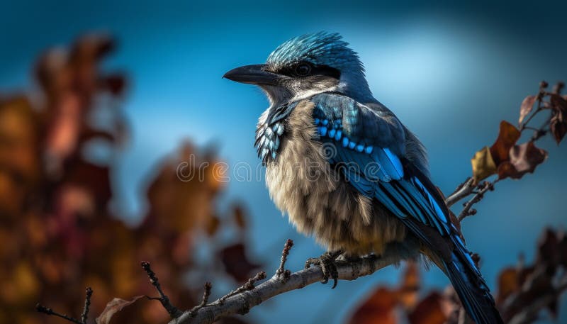 Colorful Bee Eater Perched on Branch in Tranquility Generated by AI ...