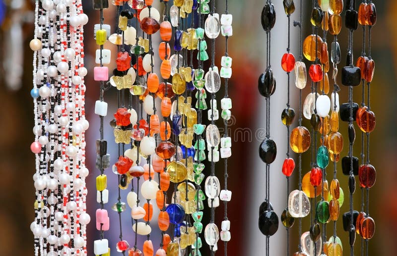 Colorful Beeds stock photo. Image of beads, colorful, tourist - 6405850