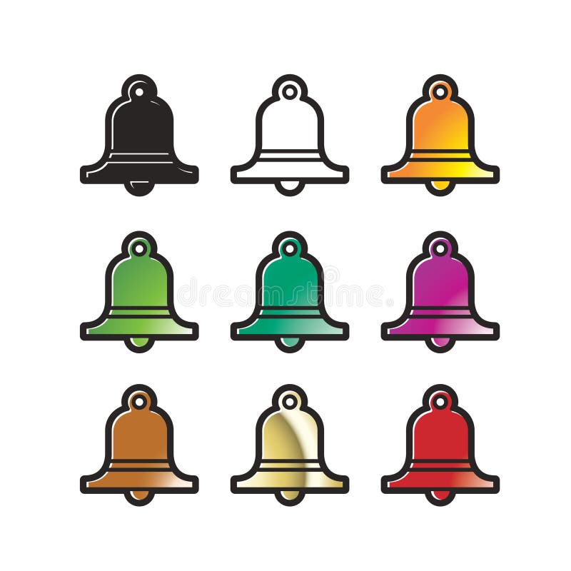 Colorful Bell Flower in Watercolor Style Stock Vector - Illustration of ...