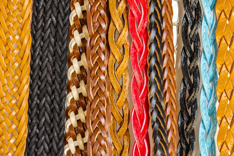 Colorful Belts in Mexico stock photo. Image of belts, colors - 8335068