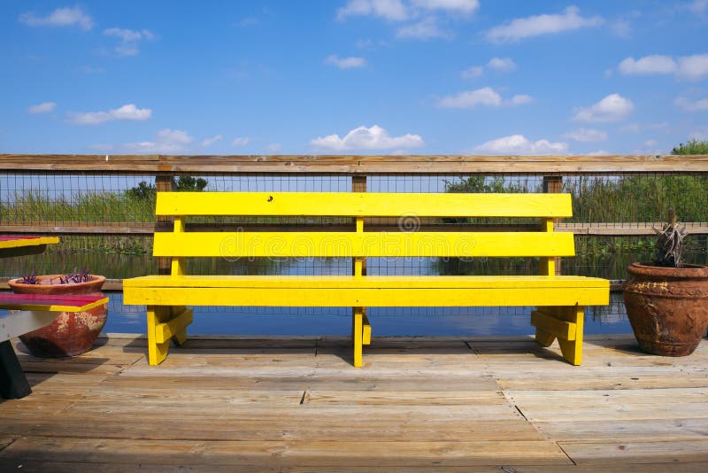 Colorful bench stock photo. Image of railing, bench, grass - 28907542