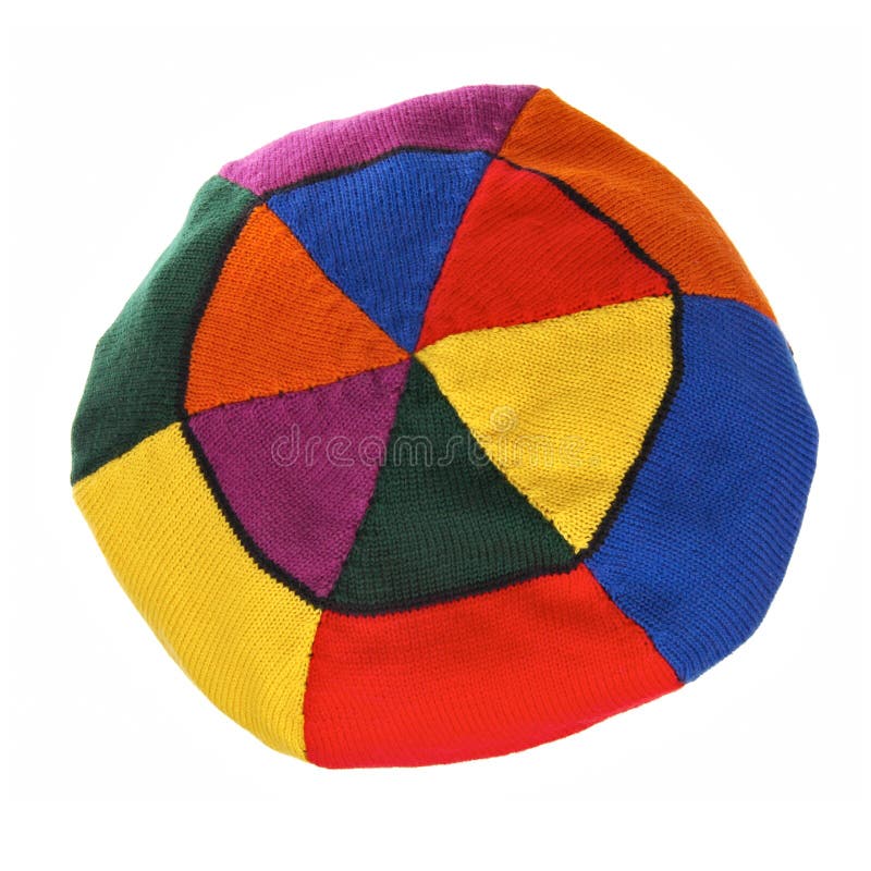 Colorful beret stock photo. Image of artistic, pretty - 20936060