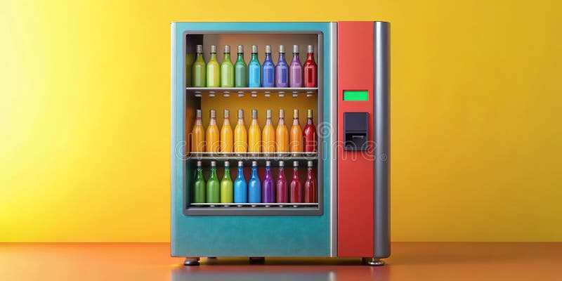 Assorted Bottles on a Shelf Stock Illustration - Illustration of ...