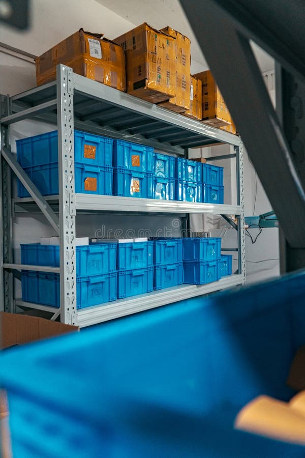 Colorful Bins for Organized Storage and Efficient Inventory Management ...