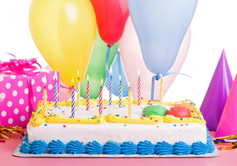Colorful Birthday Present stock photo. Image of event - 48771384