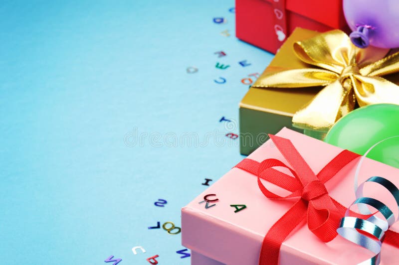 Colorful Birthday Gifts
