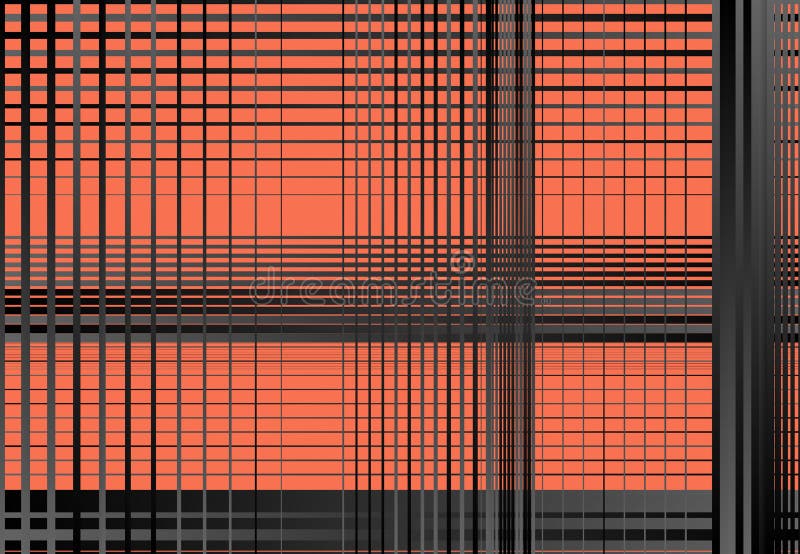 Colorful, Black Gradient Grid, Mesh, Lattice or Grille. Intersected ...