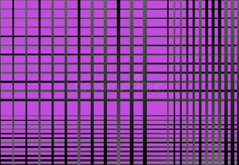 Colorful, Black Gradient Grid, Mesh, Lattice or Grille. Intersected ...
