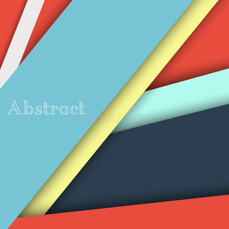 Colorful Blank Background - Vector Design Concept Stock Vector ...