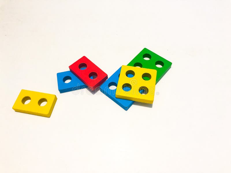 Colorful Block Square Shapes Stock Photo - Image of recreation, games ...