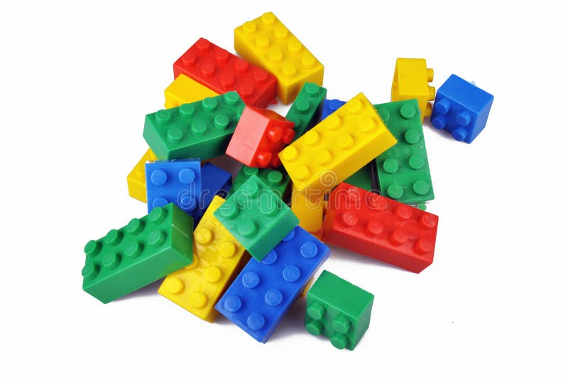 A Close-up Shot of Scattered Legos Stock Photo - Image of puzzle ...