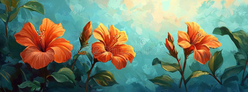 Colorful Blossoms and Nature-inspired Patterns in Abstract Floral Art ...