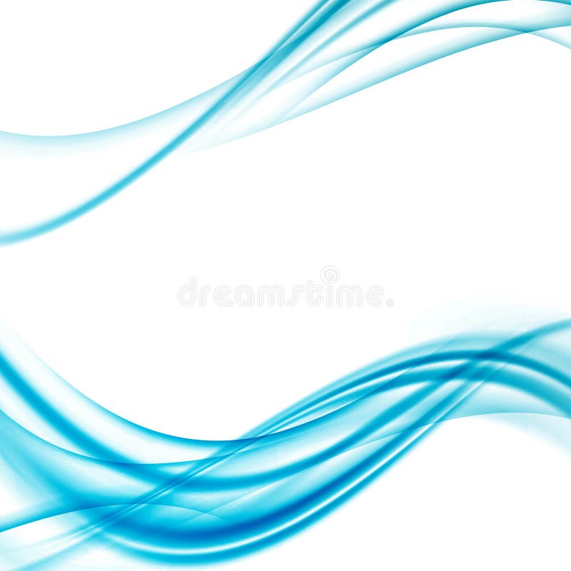 Colorful Blue Bright Speed Swoosh Lines Abstract Stock Vector ...