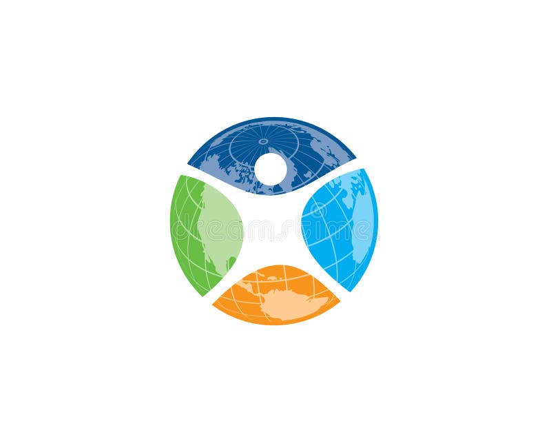 Divided Globe on Two Half, Divided Earth on Two Half, 3d Illustration ... Divided Globe on Two Half, Divided Earth on Two Half, 3d Illustration ...