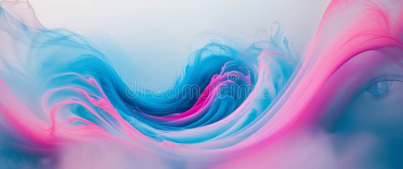 Colorful Blue and Pink Abstract Swirl Background. Stock Photo - Image ...