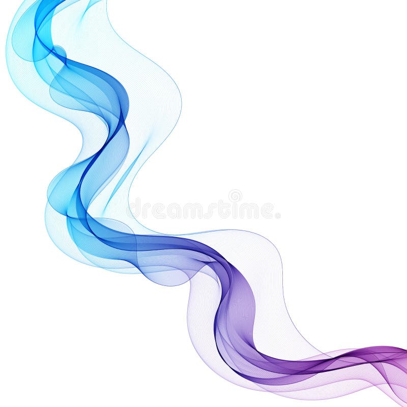 Colorful Blue Wave. Layout for Advertising. .eps 10 Stock Image - Image ...